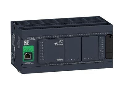 Промышленный контроллер PLC (ПЛК) M241 - 40вх./вых. реле Ethernet ...
