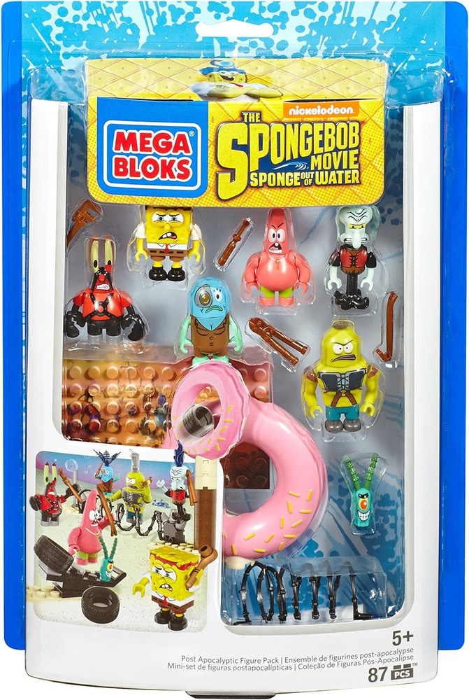 Mega Bloks SpongeBob Набор фигурок Rock Band - купить с доставкой по ...