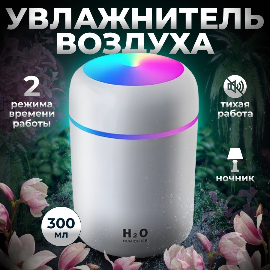 Увлажнитель воздуха H2O MINI, белый - купить с доставкой по выгодным ...