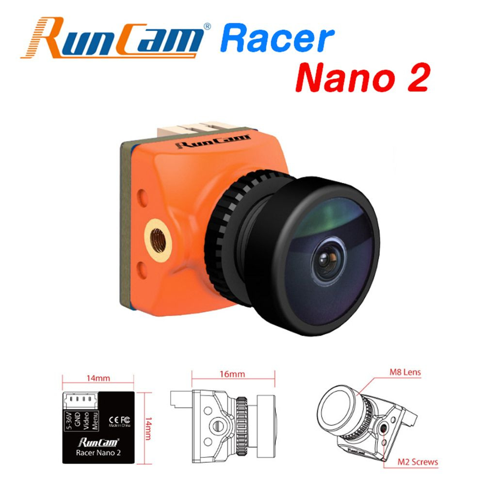 RunCam Racer Nano 2 Самая легкая камера Super WDR FPV 5 - 36v с ...
