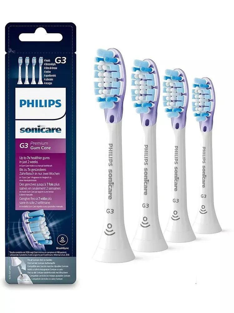 Насадки для электрической зубной щетки Philips Sonicare G3 - купить с ...