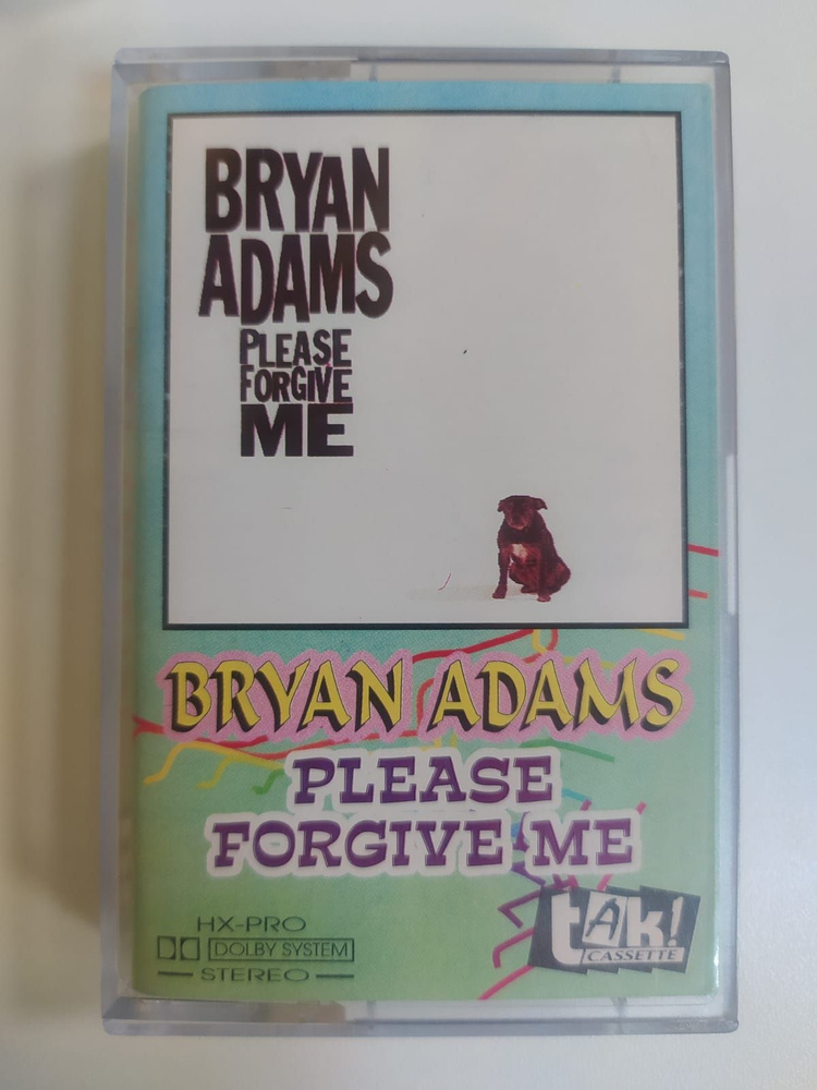 Audio MC (кассета) Аудиокассета MC Bryan Adams - Please Forgive Me ...