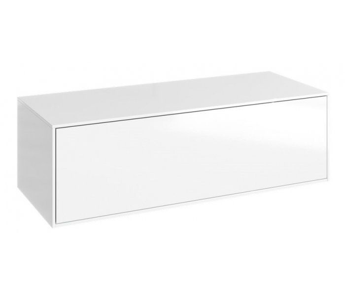 Тумба подвесная Aqwella Genesis 100 белый глянец - купить с доставкой ...