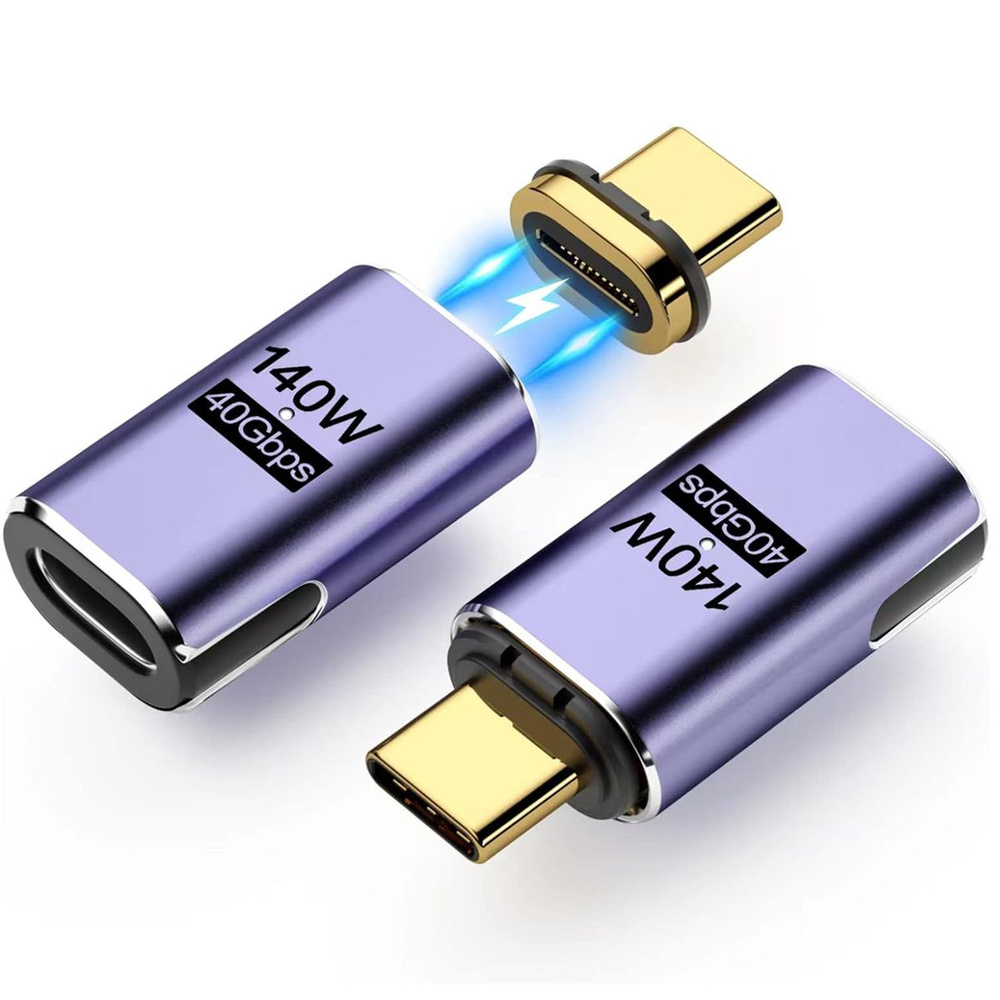 24 контактный магнитный адаптер Usb C прямой головкой с быстрой