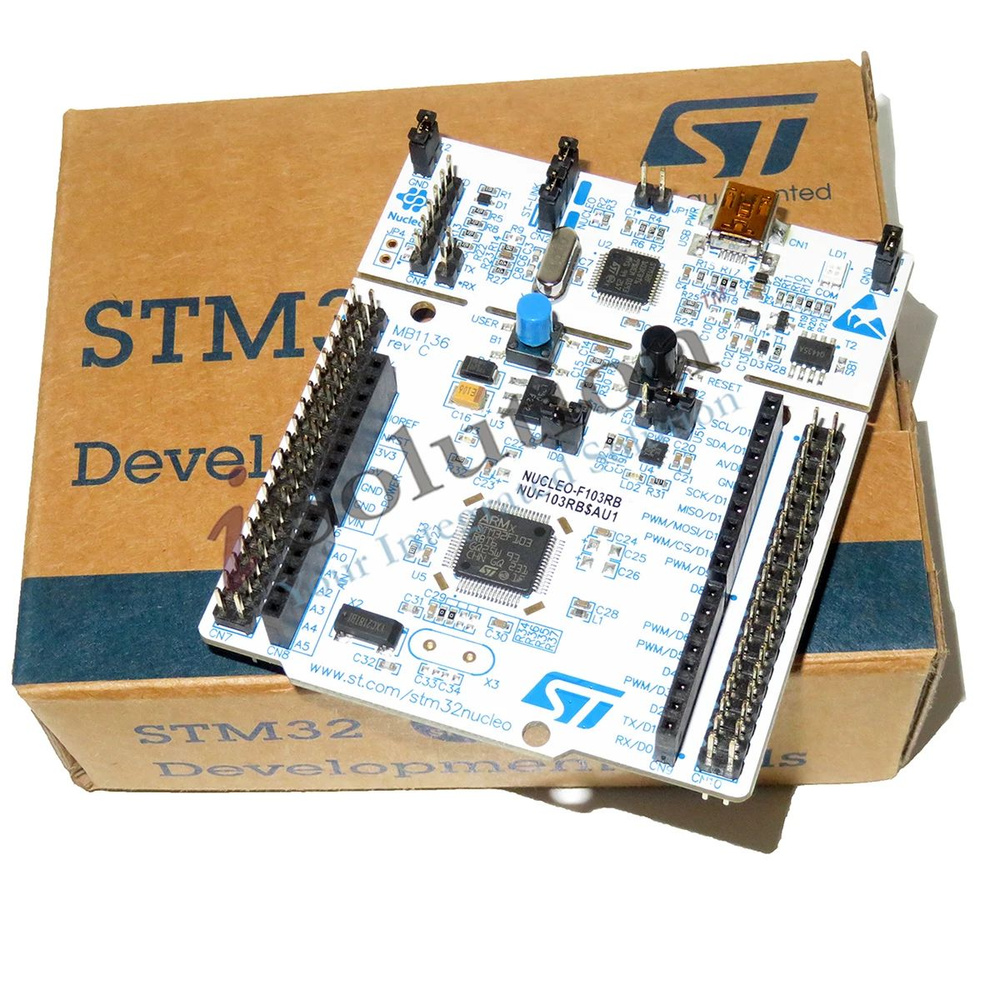 STM32 оригинал NUCLEO-F103RB STM32F1 STM32F103 STM32 плата со встроенным ST-LINK - купить с ...