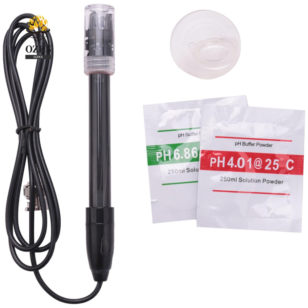(N O J E) 1 шт. Ph-201 черный лабораторный датчик разъем зонд Ph ...