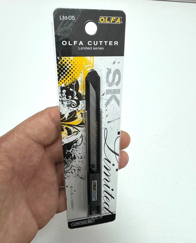 Нож Olfa 30 градусов 9 мм.Модель LTD-05. купить на OZON по низкой цене (1915790185)