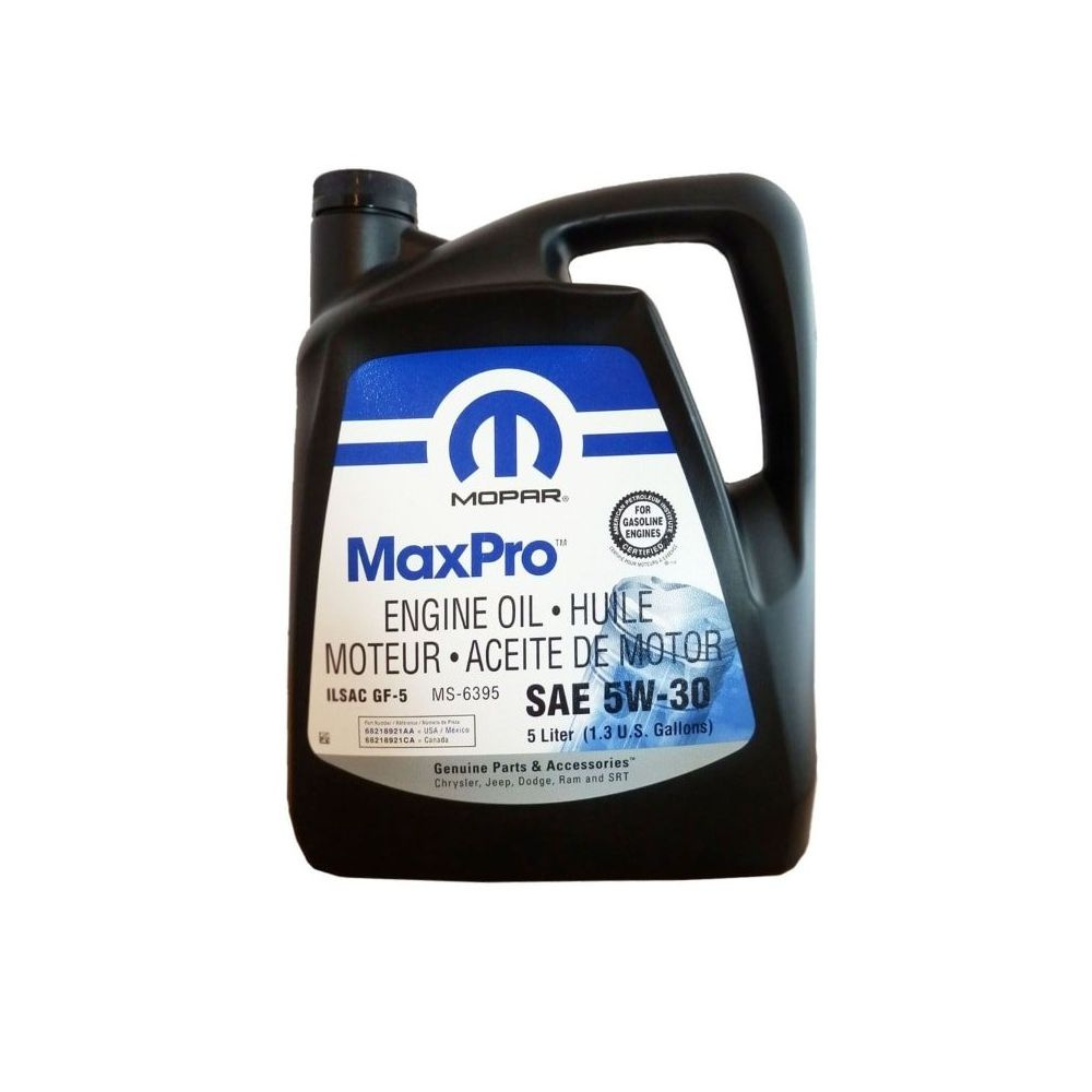Масло моторное MOPAR 5W-30 Синтетическое 5 л 68518205AA купить c ...