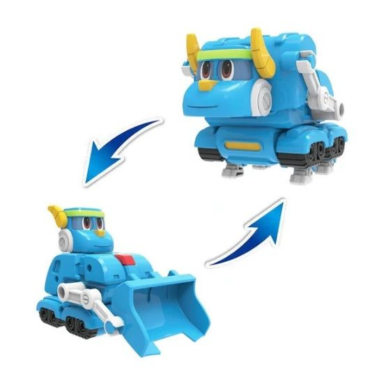 Игрушка трансформер трицератопс Том - Команда дино Gogo Dino - купить с доставкой по выгодным ...