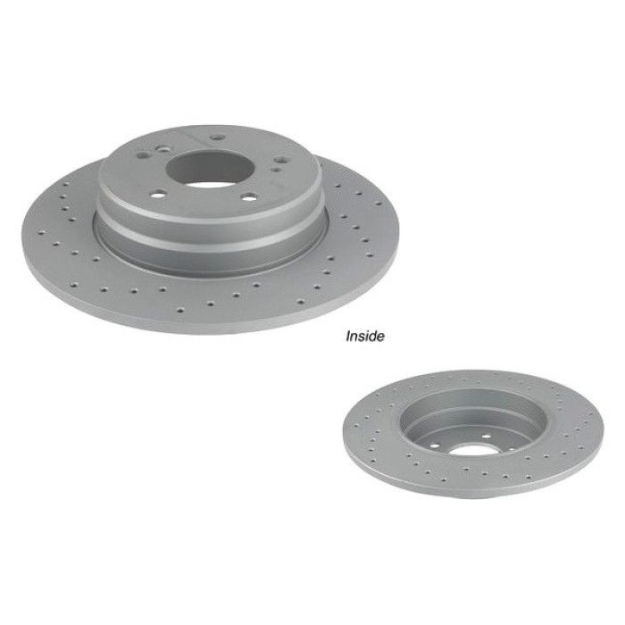 Диск тормозной задний с перфорацией 290x10 для MERCEDES-BENZ C-CLASS ...