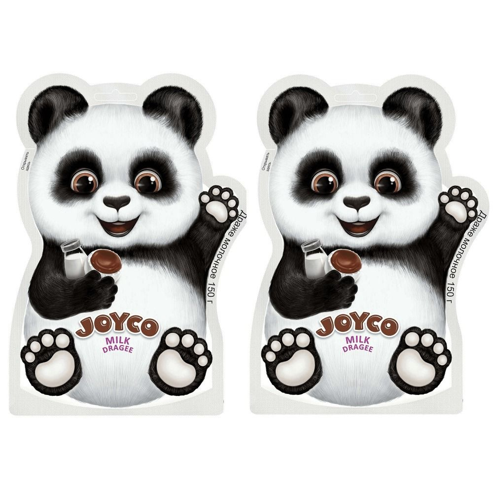 JOYCO Драже Панда, сливочное, 150 г, 2 уп - купить с доставкой по ...