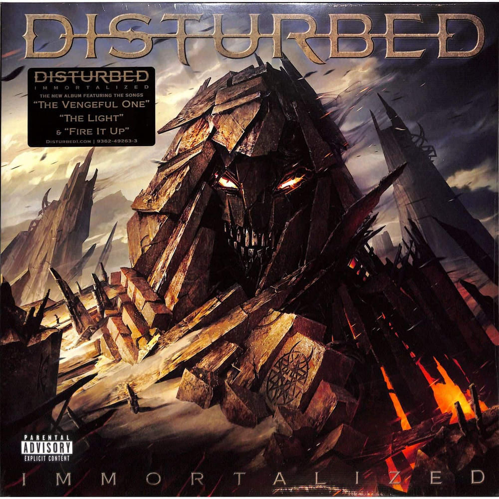 Disturbed - Immortalized (2LP) - Виниловая пластинка - купить с ...