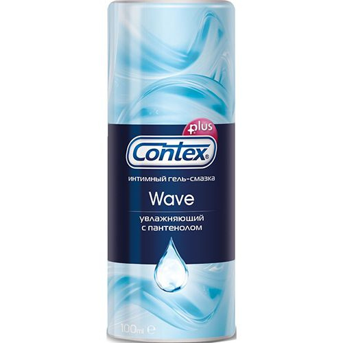Contex Plus Гель-смазка Wave увлажняющий с пантенолом 100мл - купить с доставкой по выгодным ...
