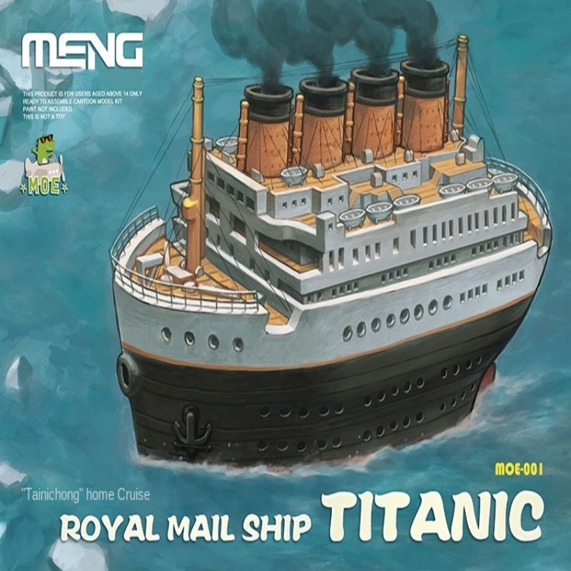 Meng Model moe-001 королевский почтовый корабль титаник q версия 2020 ...