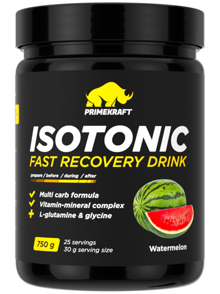 Изотоник Prime Kraft Isotonic - 750 грамм, арбуз - купить с доставкой ...