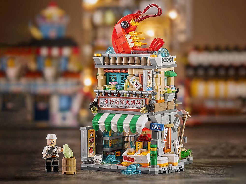 Конструктор LOZ Прилавок с морепродуктами, 1292_MK купить на OZON по низкой цене (1641929675)