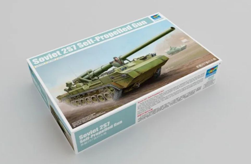 Trumpeter 05593 1/35 Сборная модель Soviet 2S7 Self-Propelled Gun ...