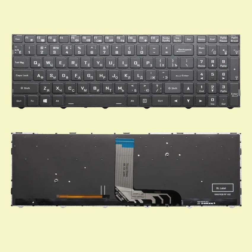 Клавиатура для GIGAgBYTE G5 GE MF KF KD KC , A5 K1 A7 X1 , G7 ME KE / Thunderobot 911 Plus Pro ...