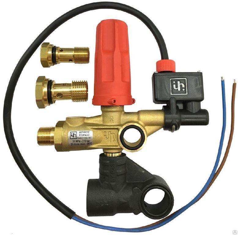 Регулятор давления IPG SETMATIC (280бар, 21л/мин, 1/2"г-3/8"ш, X:19, Y:54-73, микр.) (02 ...