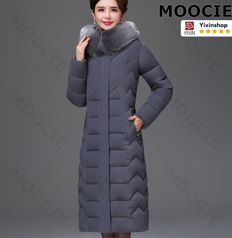 Пуховик Женский MOOCIE пепел, размер 56 Зима Китай купить c доставкой на OZON по низкой цене ...