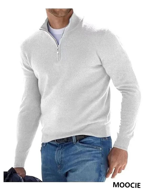 Свитер Мужской MOOCIE белый, размер 58 купить c доставкой на OZON по низкой цене (1642584705)