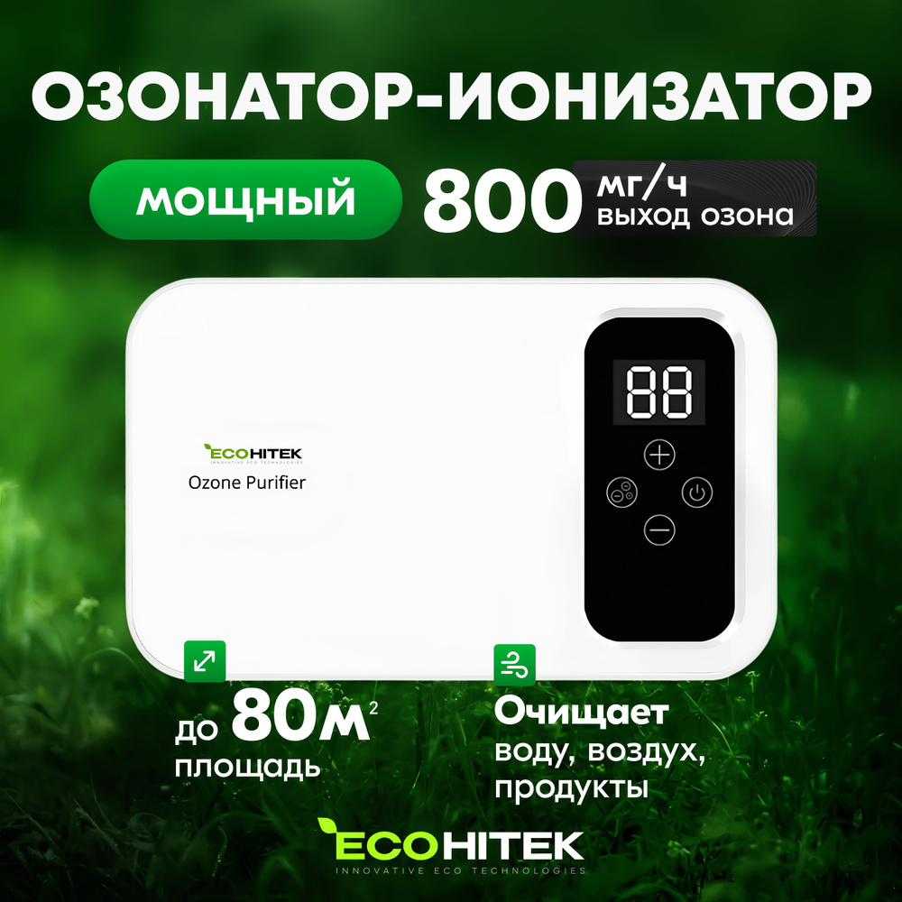 Озонатор воздуха, воды, ионизатор воздуха Ozone Food EcoHitek. Озонатор продуктов и ...
