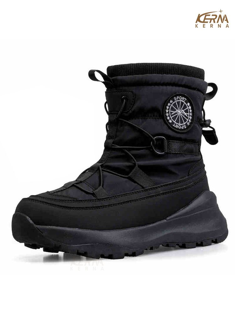 Сапоги Мужской, Женский KERNA, размер 42 черный Беговые лыжи, Рыбалка Зима R (средняя) Платформа ...