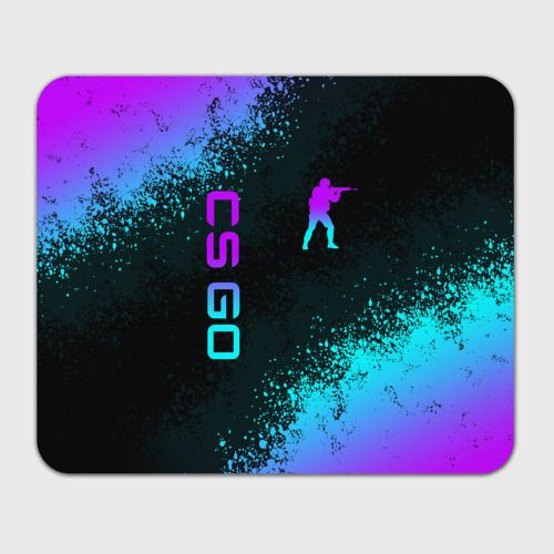 CS GO neon symbol style skin КС Го неон Коврик для мыши - купить с ...