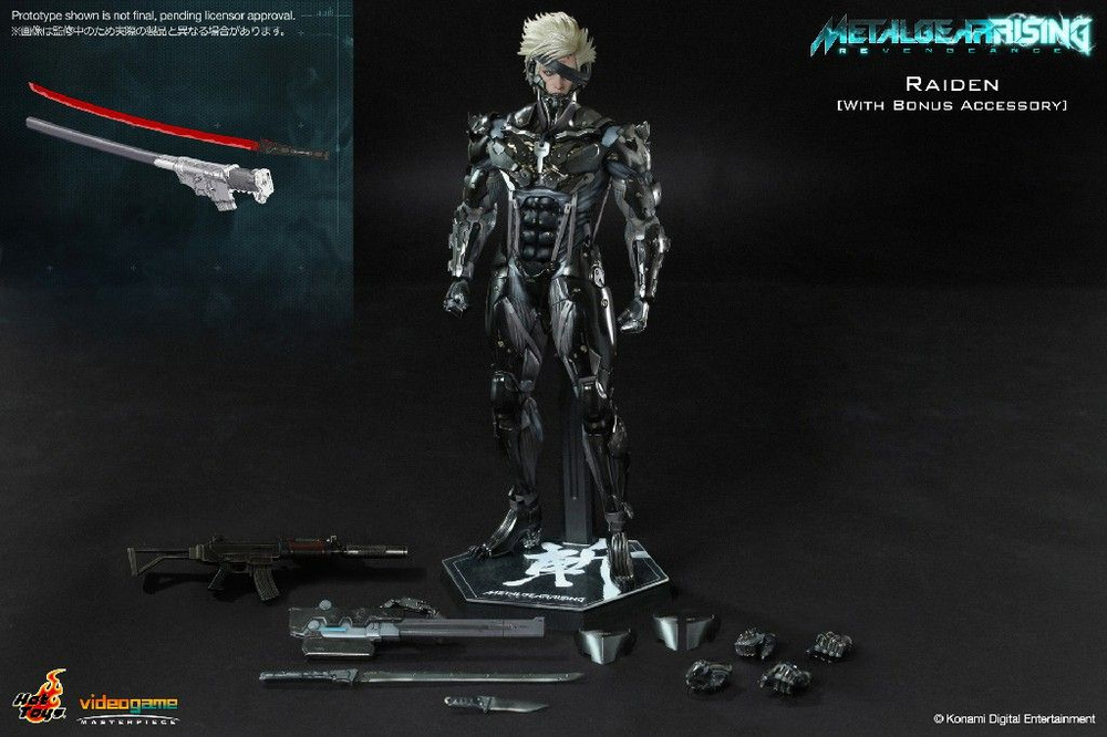 Hot Toys Коллекционная фигурка Raiden Metal Gear подвижные фигурки(30CM ...