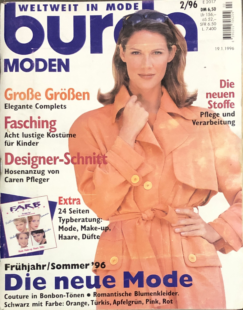 Журнал Бурда (Burda Style) № 2 1996 на НЕМЕЦКОМ # 26 купить на OZON по ...