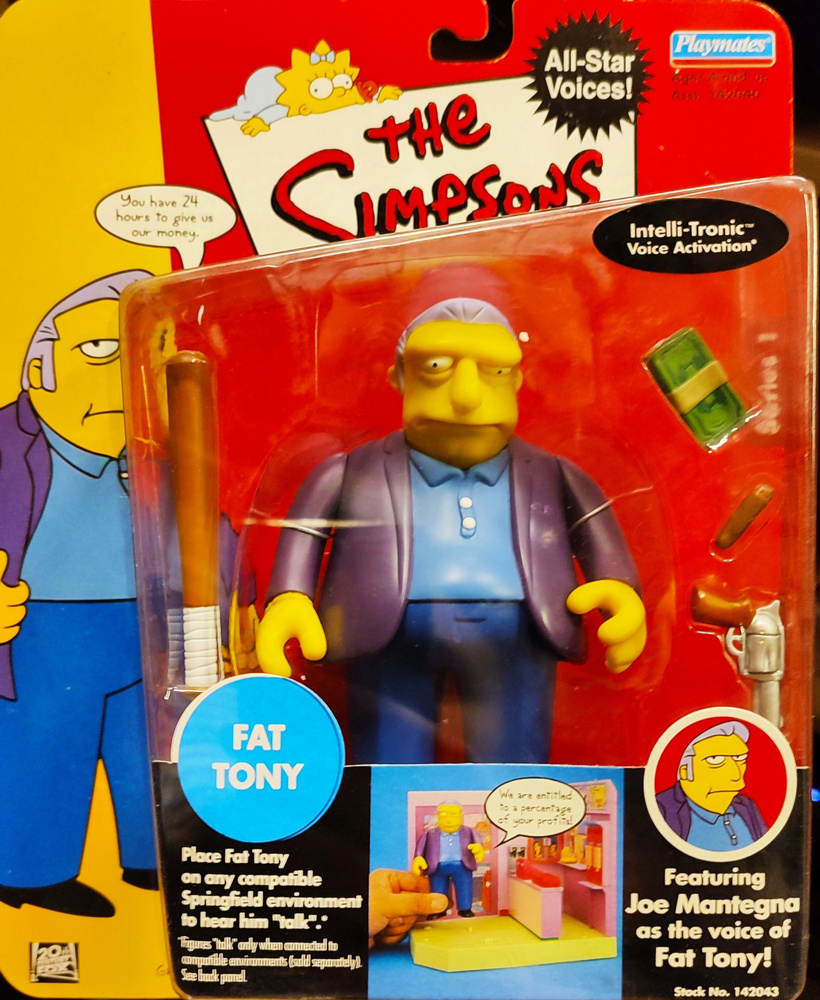 Фигурка Playmates The Simpsons Series 1 - Fat Tony купить на OZON по ...
