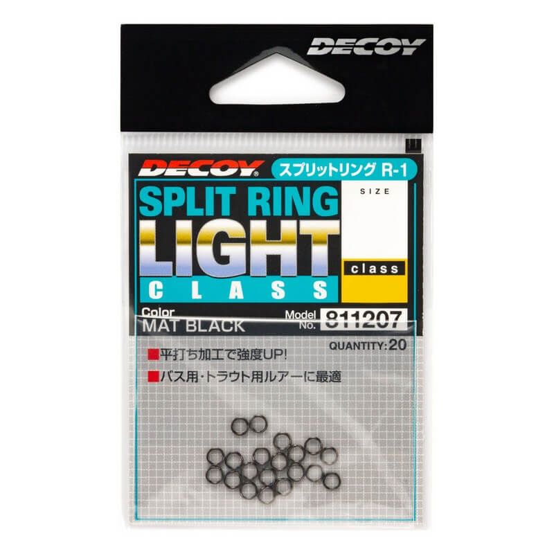 Заводные кольца Decoy Split Ring Light Class R-1 #0 (20шт.) купить c доставкой на OZON по низкой ...