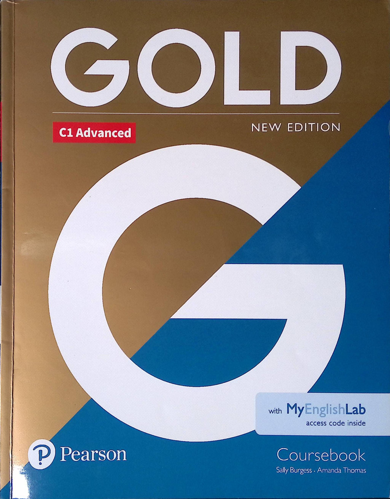 Gold. New Edition. C1 Advanced. Coursebook with MyEnglishLab Pack ...