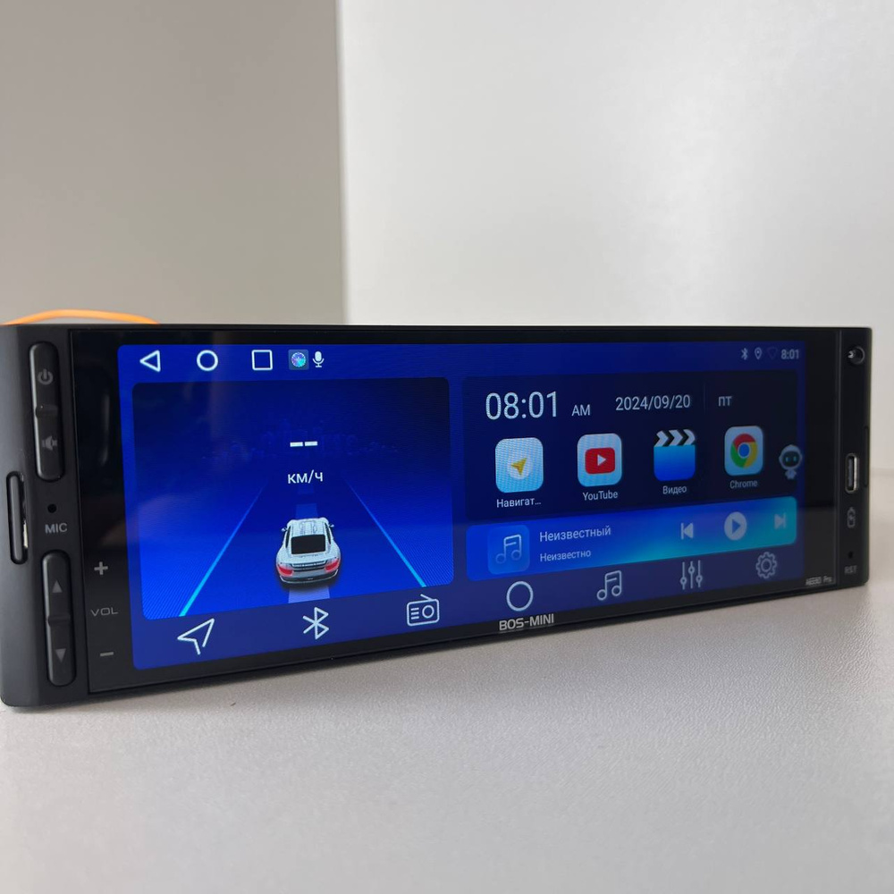 Автомагнитола 1 DIN Android BOS-MINI A659D Pro 4/64GB Android 12.0 Bluetooth CarPlay купить на ...