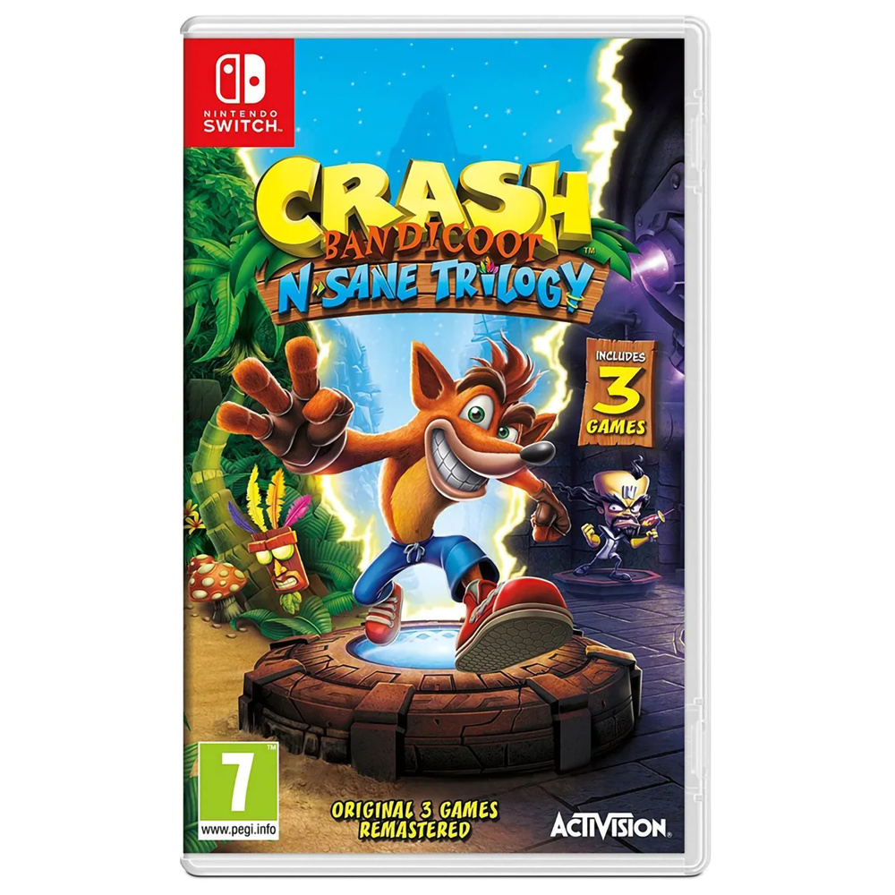 Crash Bandicoot N. Sane Trilogy /Switch (Английская версия) купить на ...