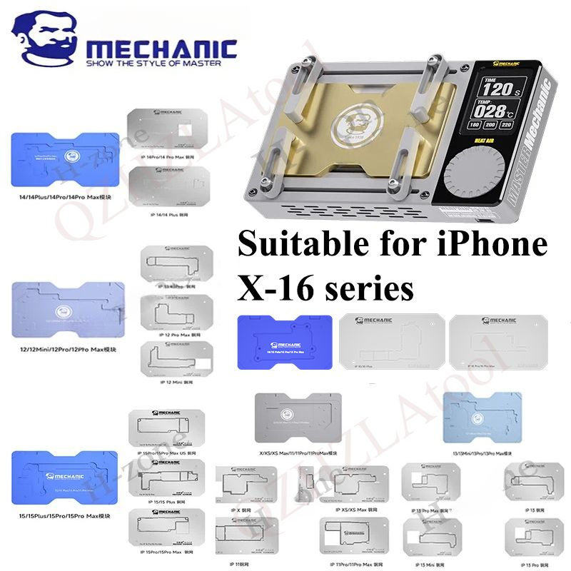 Механик HEAT-Air Интеллектуальная платформа предварительного нагрева для IPX до 16 Pro Max, BGA ...