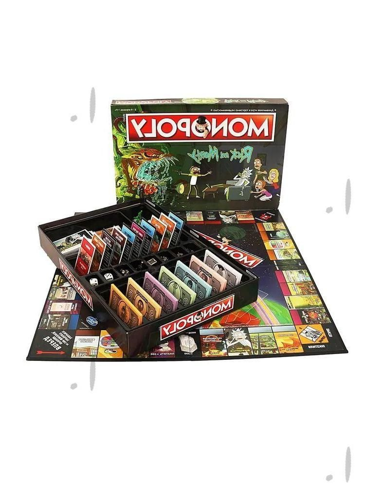 Настольная игра Winning Moves Monopoly Rick and Morty 033862 1 pcs купить на OZON по низкой цене ...