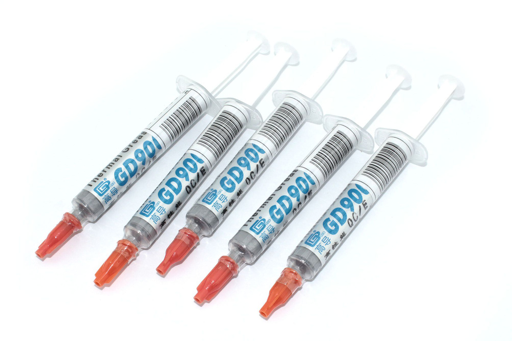 Термопаста GD900 SY3 3 грамма 5 шт купить на OZON по низкой цене ...