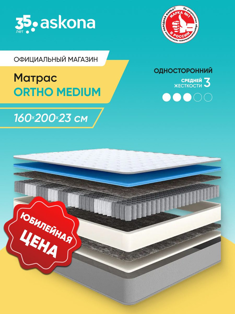 Матрасы от ASKONA Официальный магазин – каталог интернет-магазина ASKONA Официальный магазин на Ozon