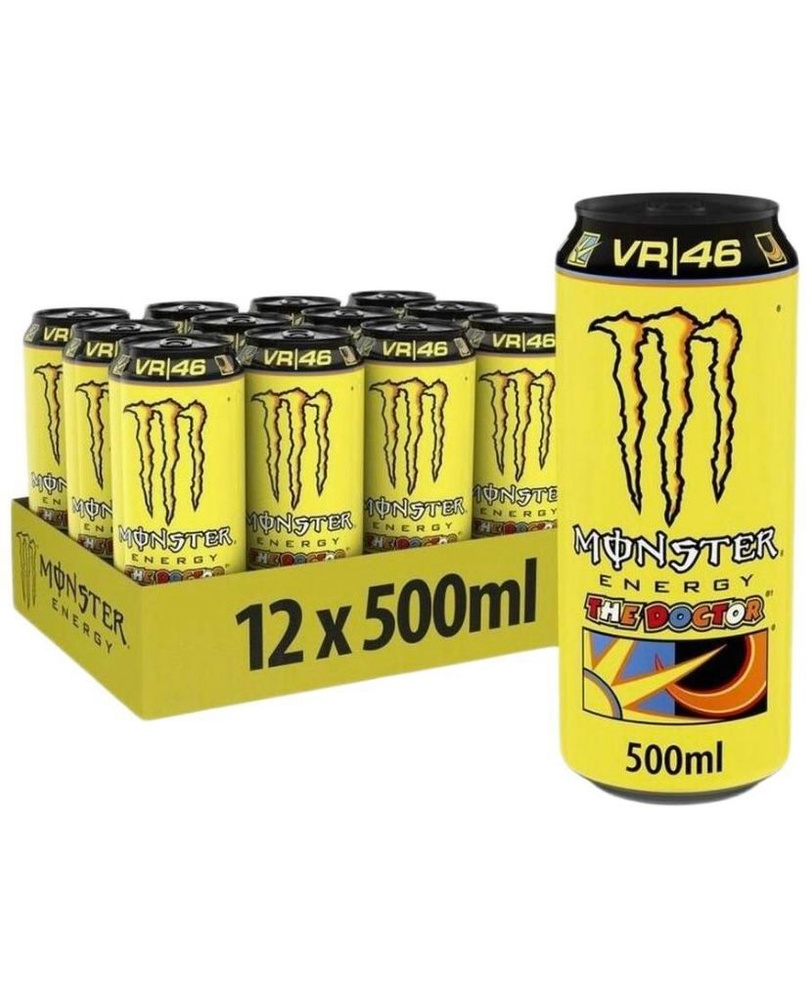 Monster, Напиток энергетический Monster Energy The Doctor VR46, со вкусом освежающего цитруса ...