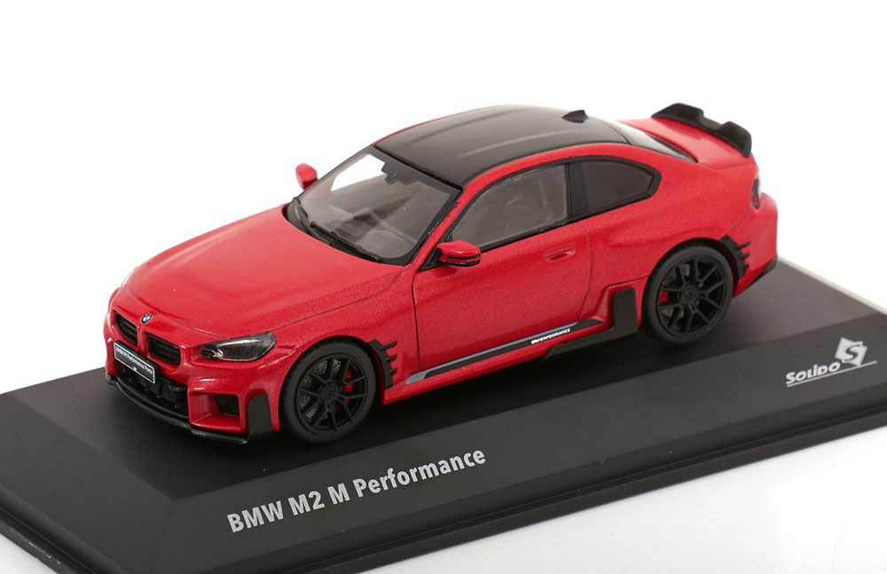 Модель коллекционная Bmw M2 G87 m performance 2023 light red-metallic ...