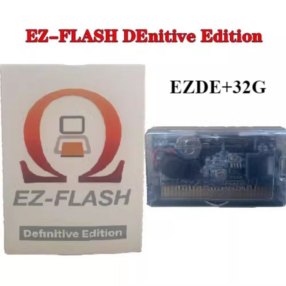 GBA Игровые Кассеты EZ-FLASH Definitive Edition EZODE Мгновенный Архив ...
