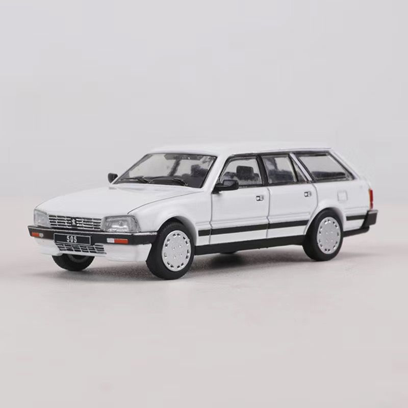 DCT 1:64 Peugeot 505 SW модель автомобиля, коллекционная модель автомобиля, материал сплав ...