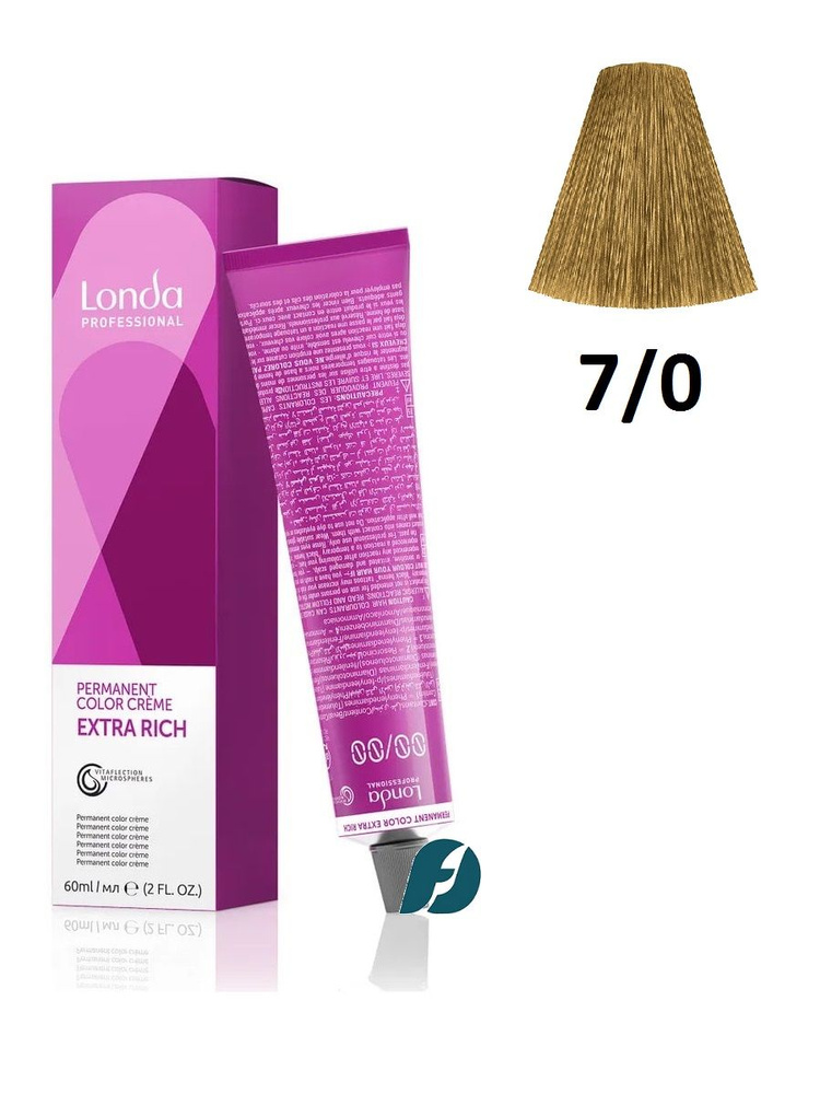 Londa Professional Permanent Color 7/0 Стойкая крем-краска для волос ...