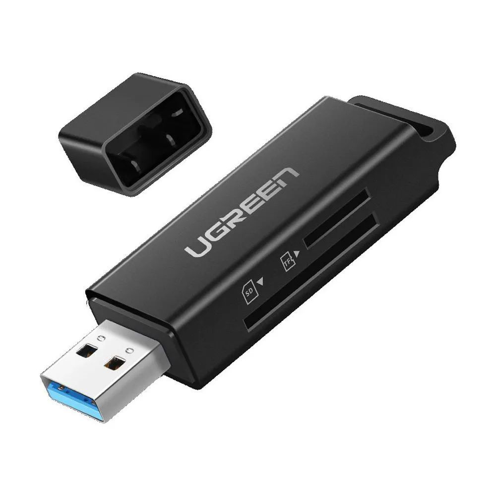 Кардридер UGREEN CM104 (40752) USB 3.0 to TF + SD Dual Card Reader ...