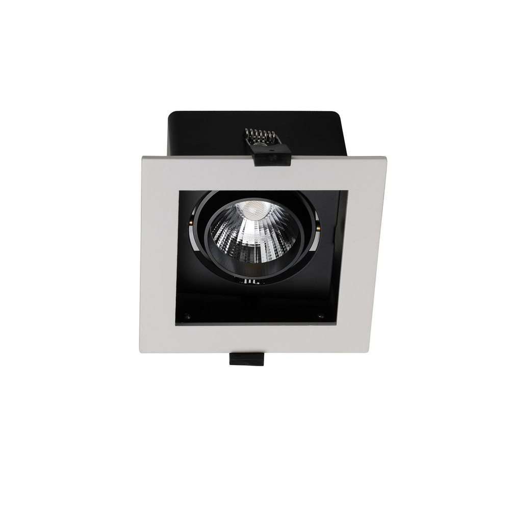 Врезной светильник Favourite Flashled L120*W120*H95, cutout:L100*W100 LED цвет черный, арт. 1988 ...