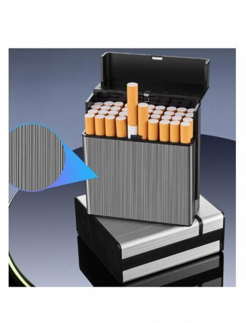 Металлический портсигар на 40 сигарет ZT купить на OZON по низкой цене ...