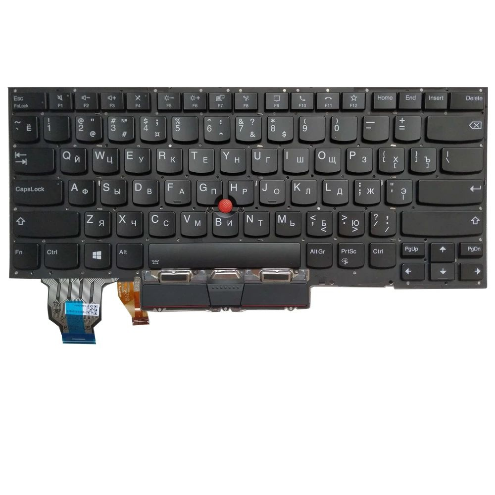 %новая (отправка в США или России) New Backlit Russian Keyboard For ...