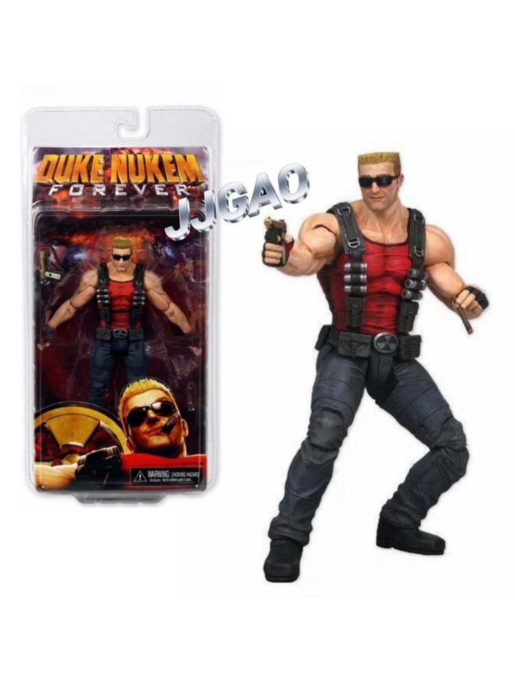 фигурки NECA, Серия игр, Duke Nukem Forever, подвижная модель в ...
