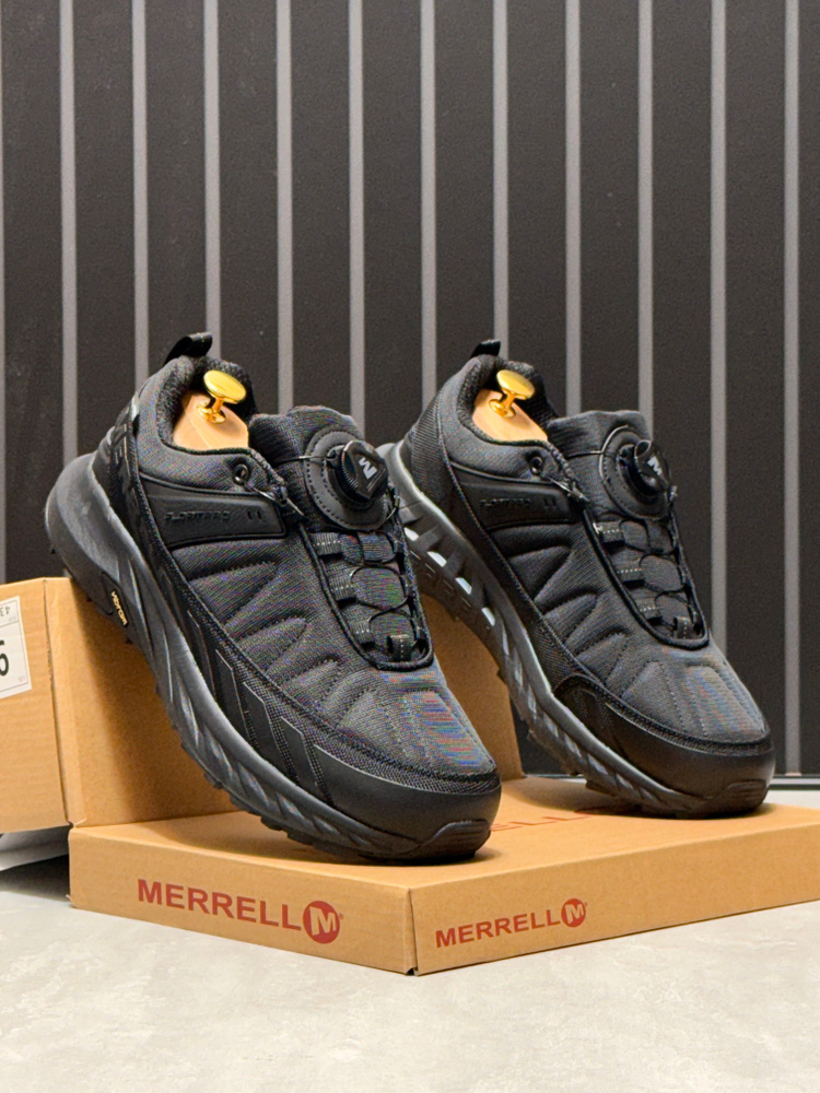 Кроссовки Женский, Мужской Merrell Текстиль, Хлопок Бег, размер 42 Демисезон Шнурки Япония ...